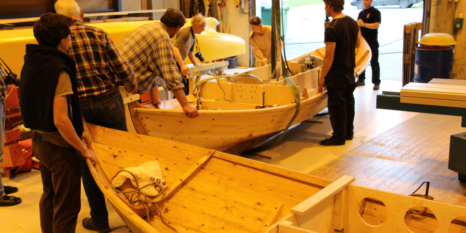 It's called a goat boat, but it's no goat