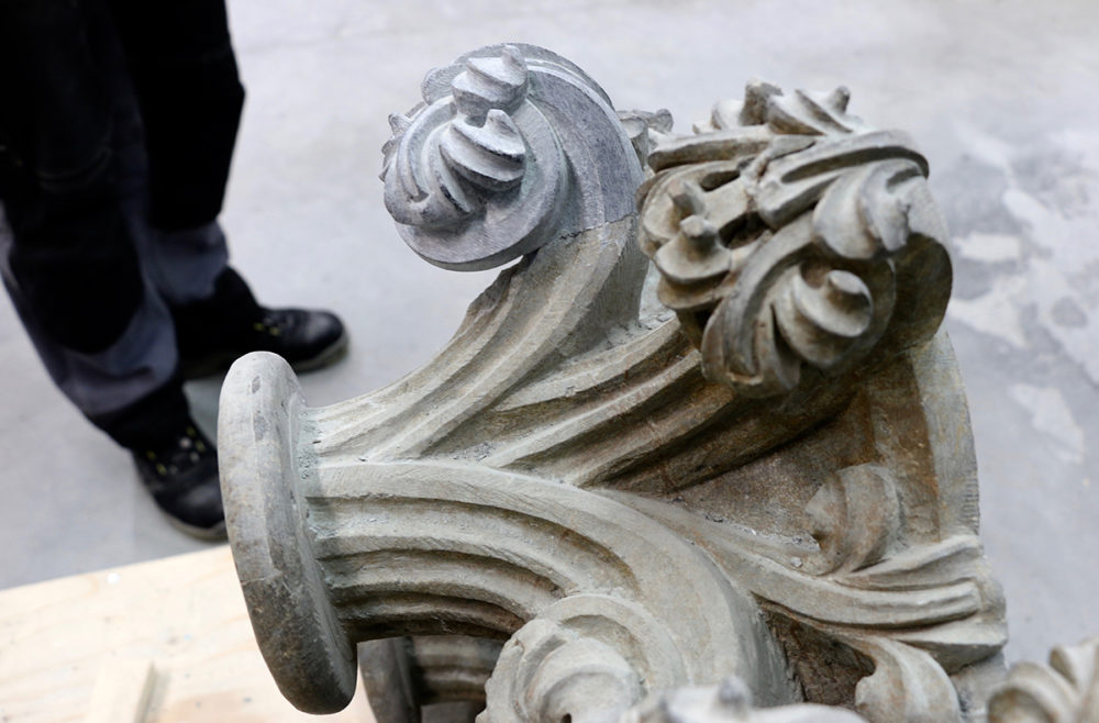 Thousand-year-old cathedral surrenders its secrets, stone by stone