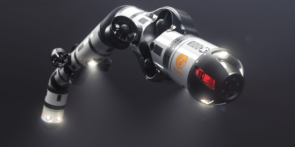 Snake robot ready to go on watch in the deep seas