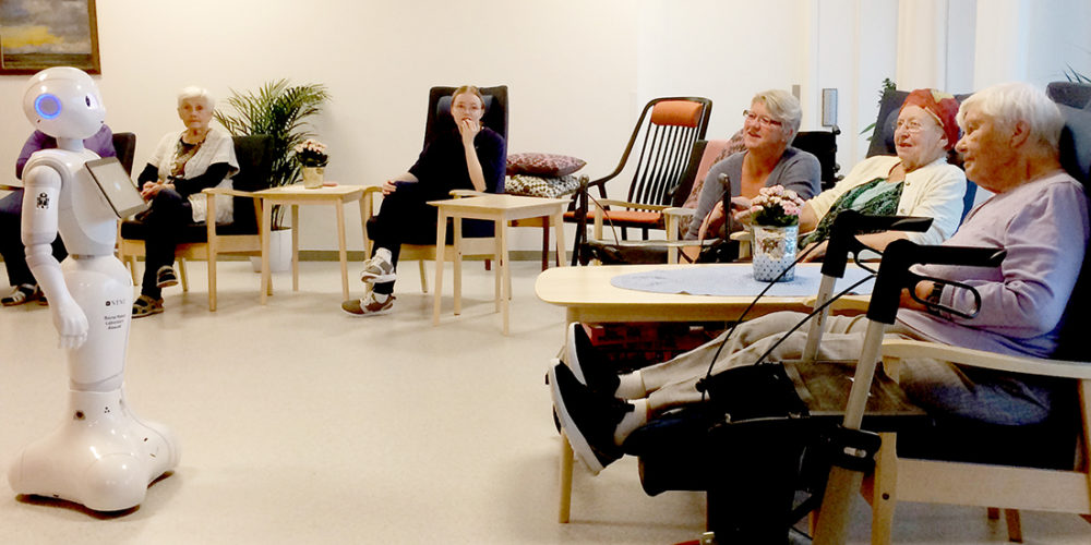 Children think robots can help the elderly – but not their own grandparents