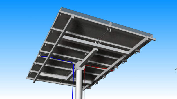 This special solar cell system produces both electricity and heat